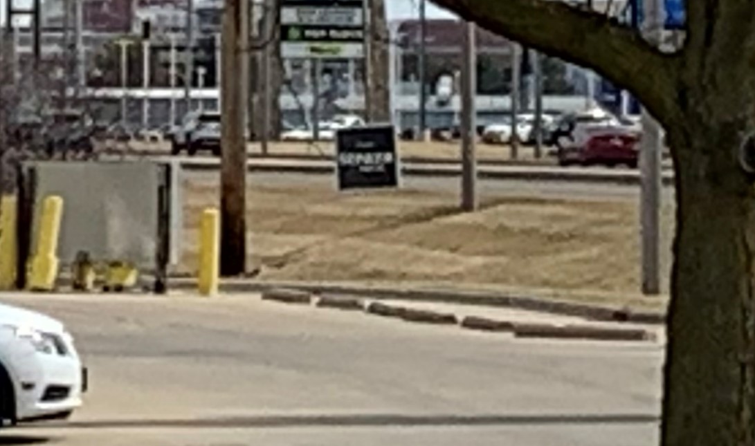 Another illegal sign: Straza – BlnNews