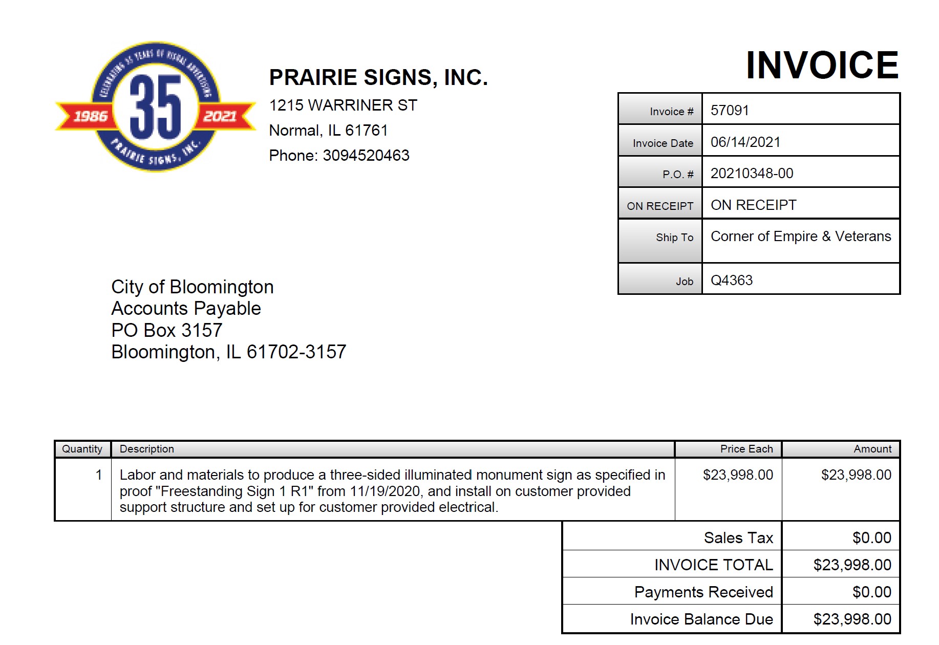 prairie-sign – BlnNews