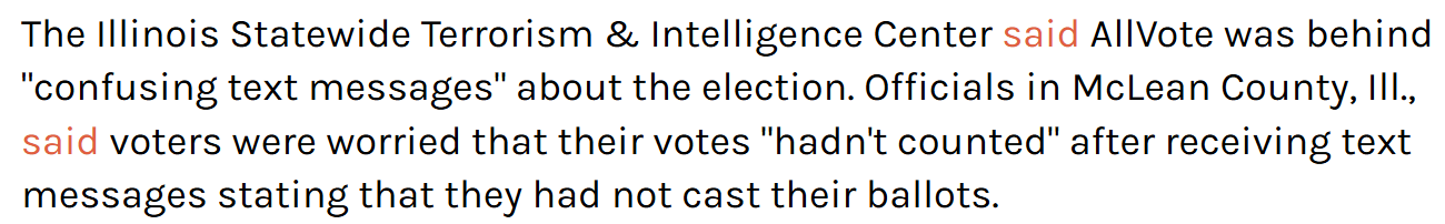 Getting Text Messages about Voting? – BlnNews